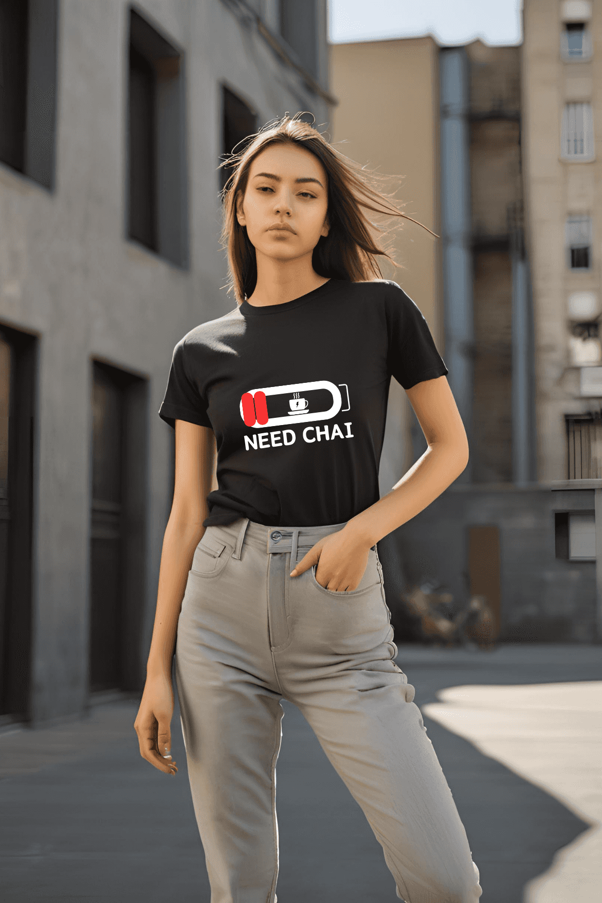 Women's Chai Lover Half Sleeve T-shirt – Drapelet